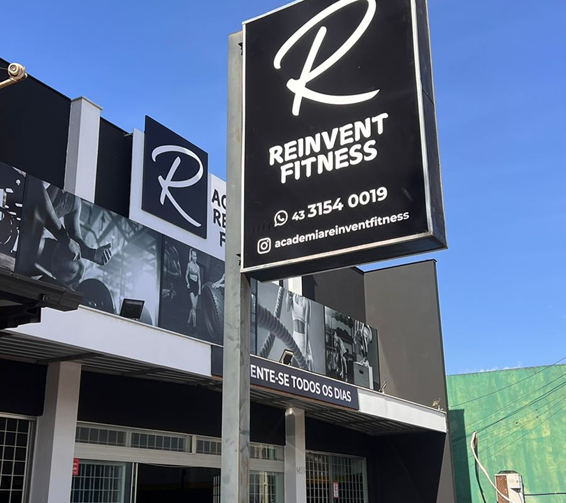 Academia Reinvent Fitness na TotalPass